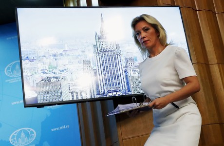 fotos de Maria Zakharova Russian Foreign Ministrys Spokeswoman - Foto ...