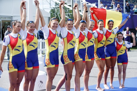 Rowers Romania Win Womens Eight Final Editorial Stock Photo - Stock ...