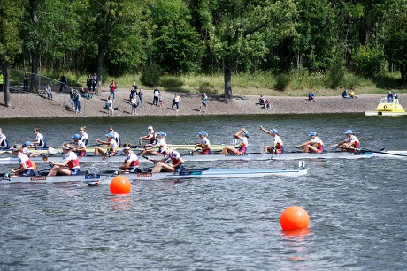 Rowers Romania Win Womens Eight Final Editorial Stock Photo - Stock ...
