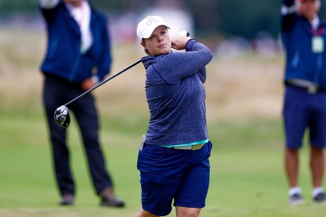 Lydia Hall Drives Off During Ricoh Editorial Stock Photo - Stock Image ...