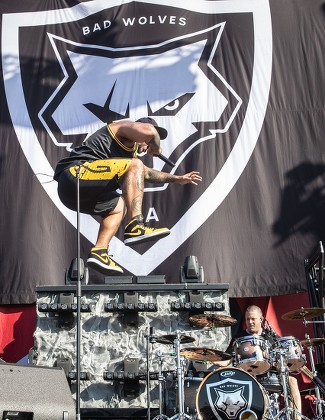 Bad Wolves Tommy Vext John Boecklin Editorial Stock Photo - Stock Image ...