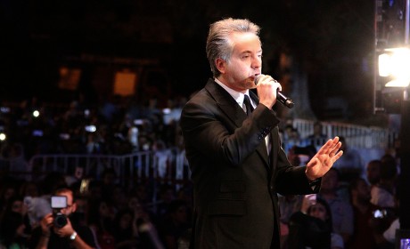 Lebanese Singer Composer Marwan Khoury Sings Editorial Stock Photo ...