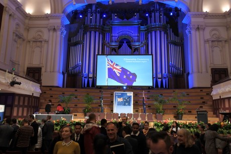New Zealand Citizenship Ceremony Number Citizens Editorial Stock Photo ...