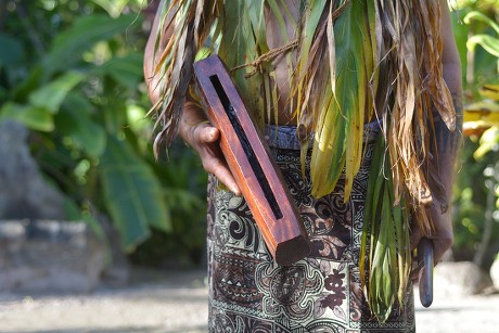 Cook Islander Man Plays On Small Editorial Stock Photo - Stock Image ...