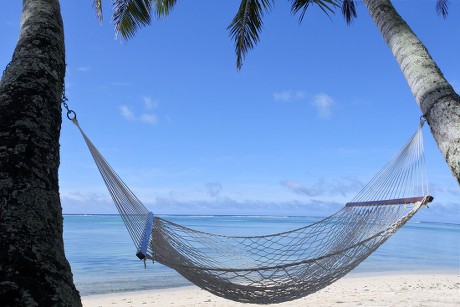 Landscape View Titikaveka Beach Editorial Stock Photo - Stock Image ...