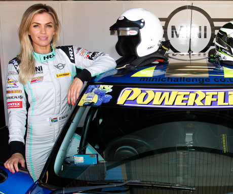 Emma Walsh racing in a Mini at Brands Hatch, Kent, UK - 02 Aug 2018 ...