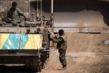 Israeli Soldiers Attend Military Training Armored Editorial Stock Photo ...