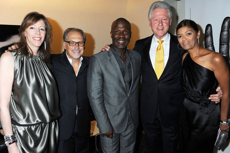 Bill Clinton 2nd R Jerry Inzerillo Editorial Stock Photo - Stock Image ...