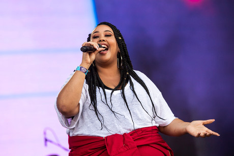 Singer Alex Newell Performs During Concert Editorial Stock Photo ...