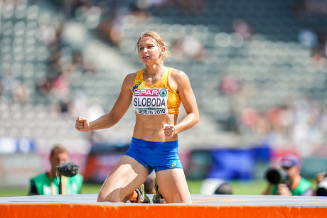 Maria Huntington Finland During High Jump Editorial Stock Photo - Stock ...