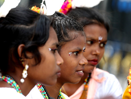 Indian tribal Indigenous people or Adivasi?s in Bangalore., India - 09 ...