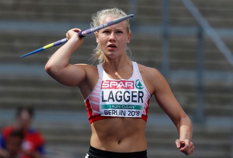 SARAH LAGGER AUSTRIA COMPETES JAVELIN THROW Editorial Stock Photo ...