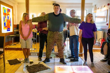 The Burry Man, South Queensferry, Scotland, UK - 10 Aug 2018 Stock ...