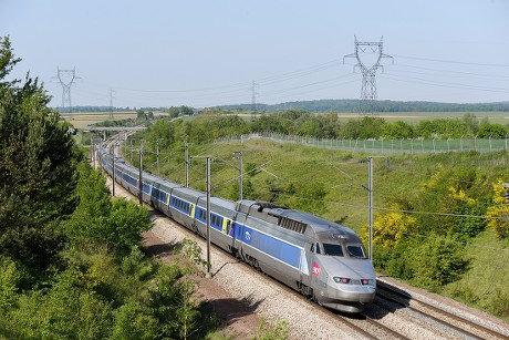 LGV Nord Europe railway line, France - 06 May 2018 Stock Pictures ...