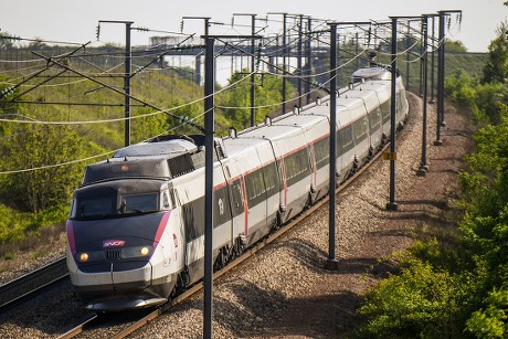 Tgv Network Runs On Lgv Nord Editorial Stock Photo - Stock Image ...