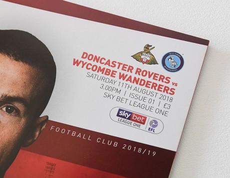 Matchday Programme Cover Editorial Stock Photo - Stock Image | Shutterstock
