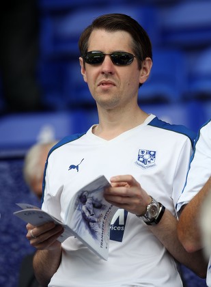 Tranmere Fans Read Match Day Programme Editorial Stock Photo - Stock ...