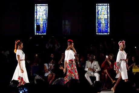 Models On Catwalk Showcase Ganiyat Design Editorial Stock Photo - Stock ...