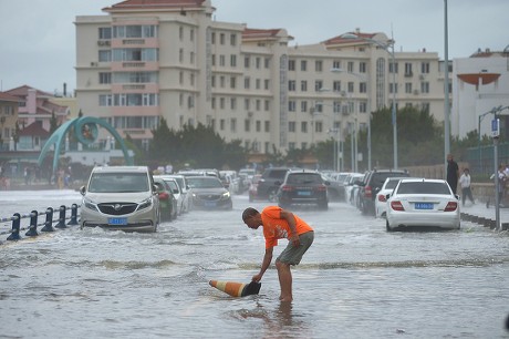 Typhoon Yagi, China - 13 Aug 2018 Stock Pictures, Editorial Images and ...