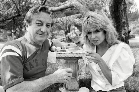 Pia Zadora Her Husband Meshulam Riklis : photos éditoriales de stock ...
