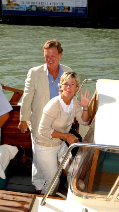 Brook Johnson His Wife Sally Faber Editorial Stock Photo - Stock Image ...