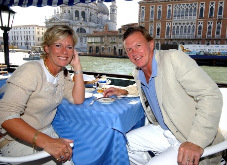 Brook Johnson His Wife Sally Faber Editorial Stock Photo - Stock Image ...