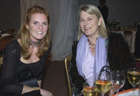 Sarah Ferguson Duchess York Her Stepmother Editorial Stock Photo ...