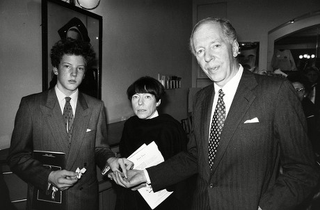 Lord Jacob Rothschild His Wife Lady Foto stock editorial - Imagem stock ...