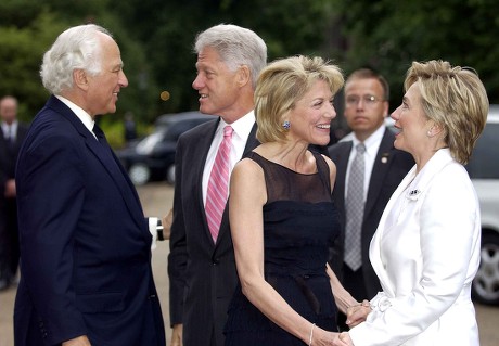 Evelyn De Rothschild His Wife Lady Editorial Stock Photo - Stock Image ...