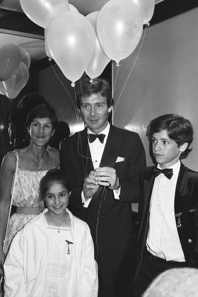 Alan Bates His Sons Tristan Benedict Editorial Stock Photo - Stock ...