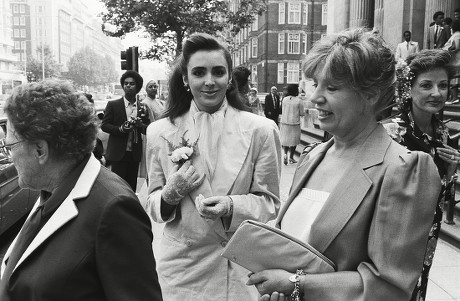 Wedding of Nick Rhodes to Julie Anne Friedman London, UK - 18 Aug 1984 ...