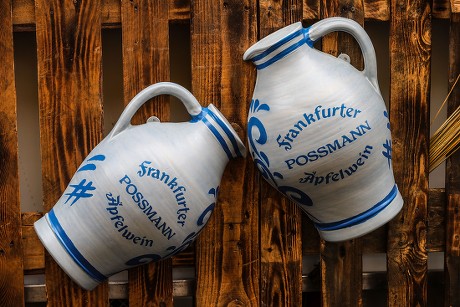 Mock German Traditional Apfelwein Apple Wine Editorial Stock Photo ...