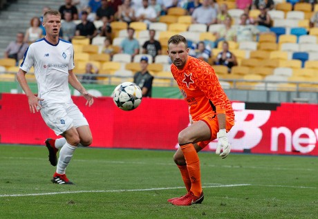 __COUNT__ FC Dynamo Kiev vs SK Slavia Prague, Ukraine - 14 Aug 2018 ...
