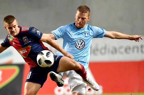 Vidi FC vs Malmo FF, Felcsut, Hungary - 14 Aug 2018 Stock Pictures ...