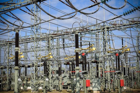 Sechtem Electric Power Substation German Transmission Editorial Stock ...