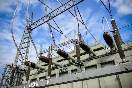 Sechtem Electric Power Transformation Substation German Editorial Stock ...