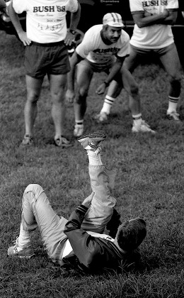 Vicepresident George Hw Bush Gets Ready Editorial Stock Photo - Stock ...