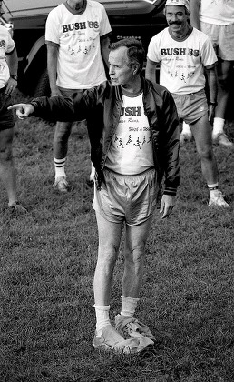Vicepresident George Hw Bush Gets Ready Editorial Stock Photo - Stock ...