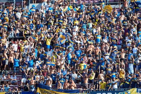 Boca Juniors Supporters Cheer During Joan Editorial Stock Photo - Stock ...