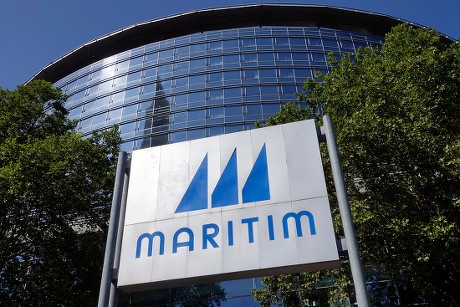 Signage Maritim Hotel Frankfurt Main Germany Editorial Stock Photo ...
