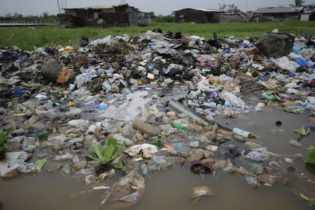 Plastic Waste Drainages Due Flooding Samuel Editorial Stock Photo ...