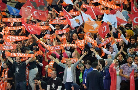 __COUNT__ AKP party congress in Ankara, Turkey - 18 Aug 2018 Stock ...