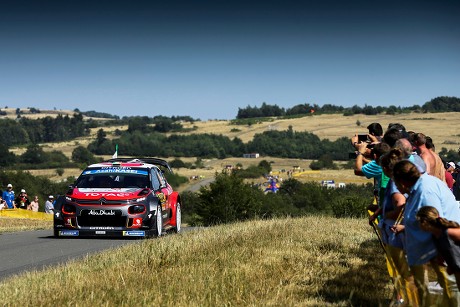 Craig Breen Ireland Drives His Citroen Editorial Stock Photo - Stock ...