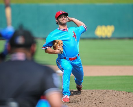 Memphis Pitcher Austin Warner 73 Action Editorial Stock Photo - Stock ...