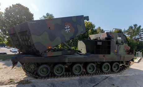 German Armys Armored Selfpropelled M270 Multiple Editorial Stock Photo ...