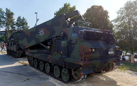 German Armys Armored Selfpropelled M270 Multiple Editorial Stock Photo ...