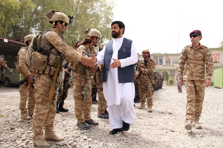 Yasin Khan Governor Helmand Province Shakes Editorial Stock Photo ...