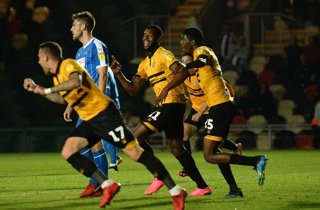 Jamille Matt 11 Newport County Celebrates Editorial Stock Photo - Stock ...