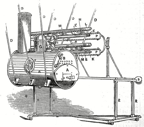 Hydroelectric Machine Invented By William George Editorial Stock Photo ...