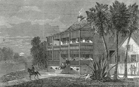 Imposing Planters Residence On Banks Cumbee Editorial Stock Photo ...